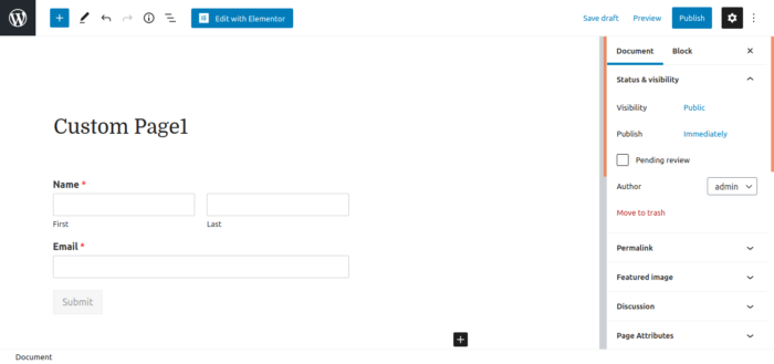How To Create Custom Forms In WordPress – PHP ROUTE