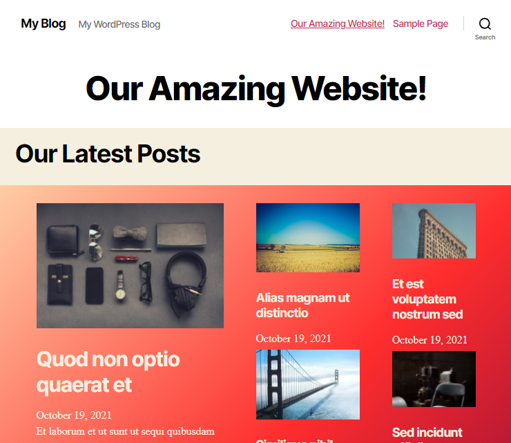 How To Use Wordpress Query Loop Block In Gutenberg Block Editor Php Route