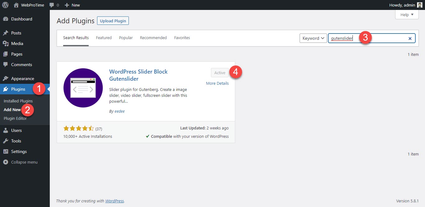 How To Add Slider In Gutenberg Block Editor Php Route